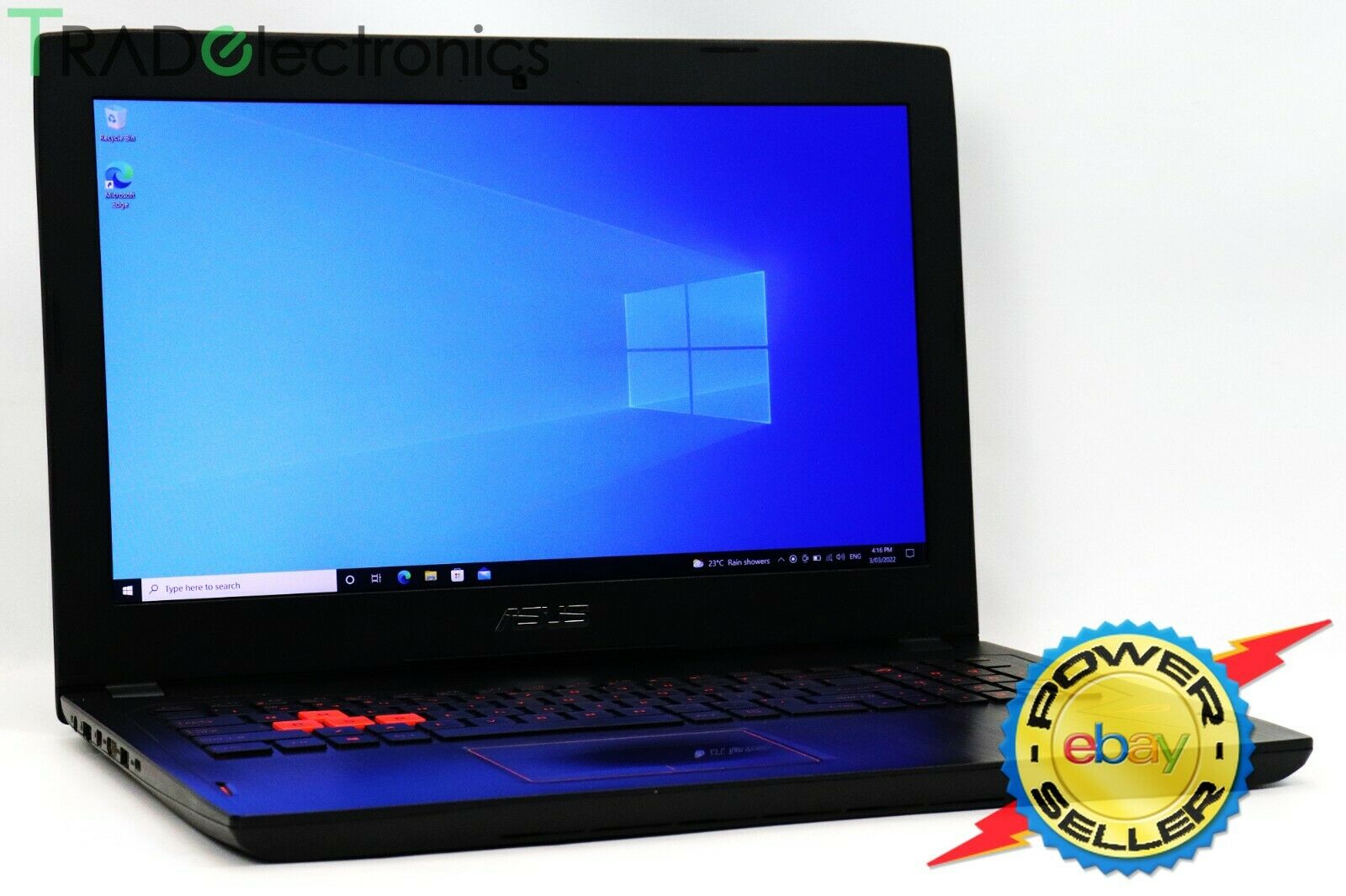 ASUS ROG Strix GL502VMK 15 6 Intel I7 7700HQ GTX 1060 Trade In Used
